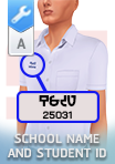 FinJingSims - School Name And Student ID Male - Adult - The Sims 4 ...